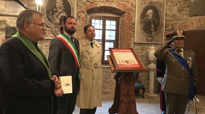 Magioen rende omaggio al militare Eugenio Della Massa