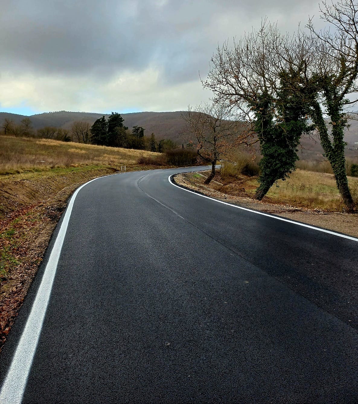 SP 143 Lisciano Niccone, terminati i lavori nei tratti 1 e 2